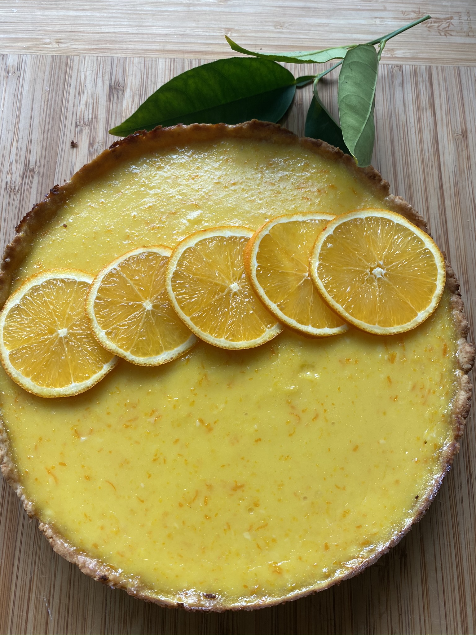 Orange tart recipe - Places and Recipes