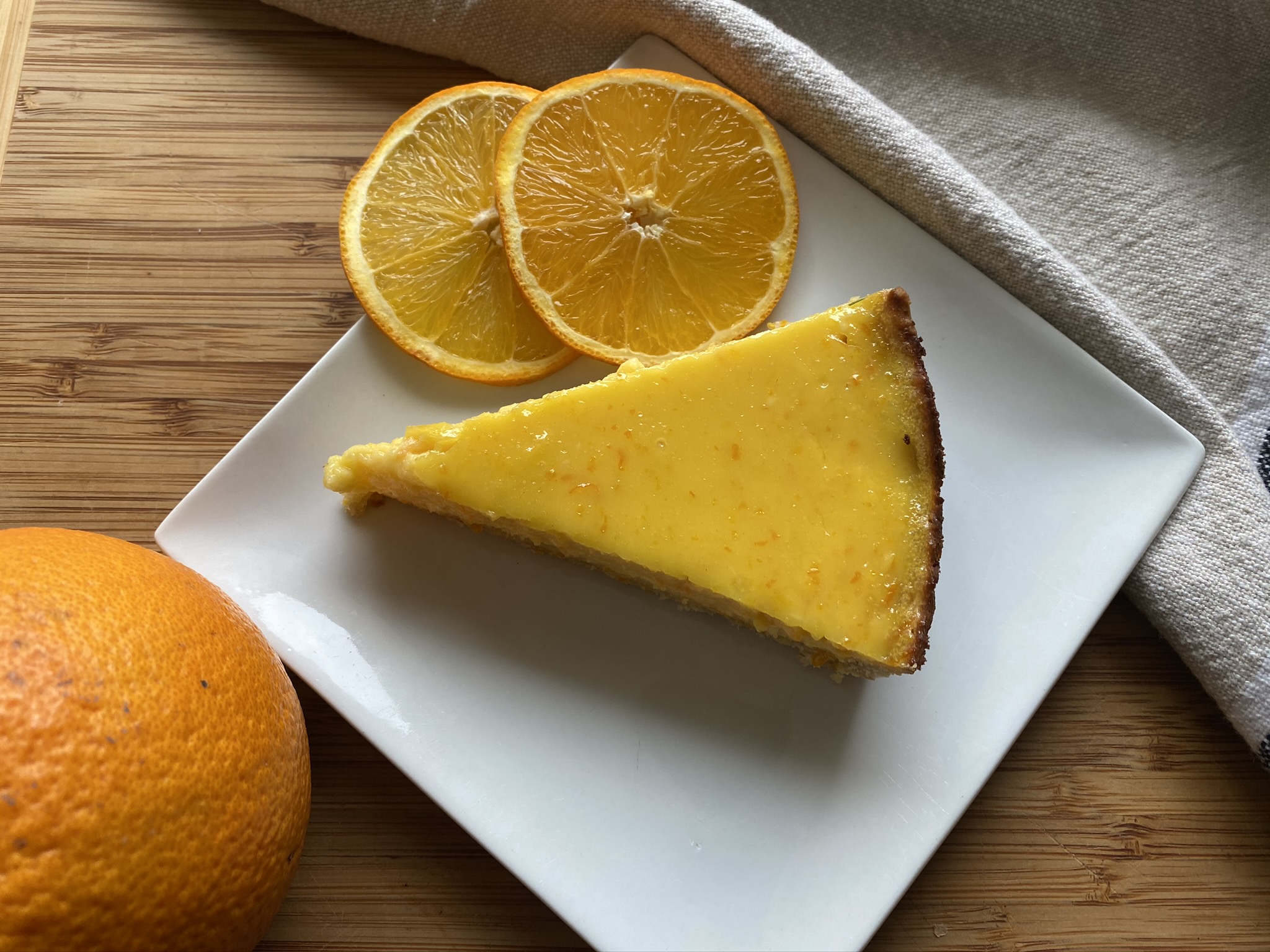 Orange tart recipe - Places and Recipes