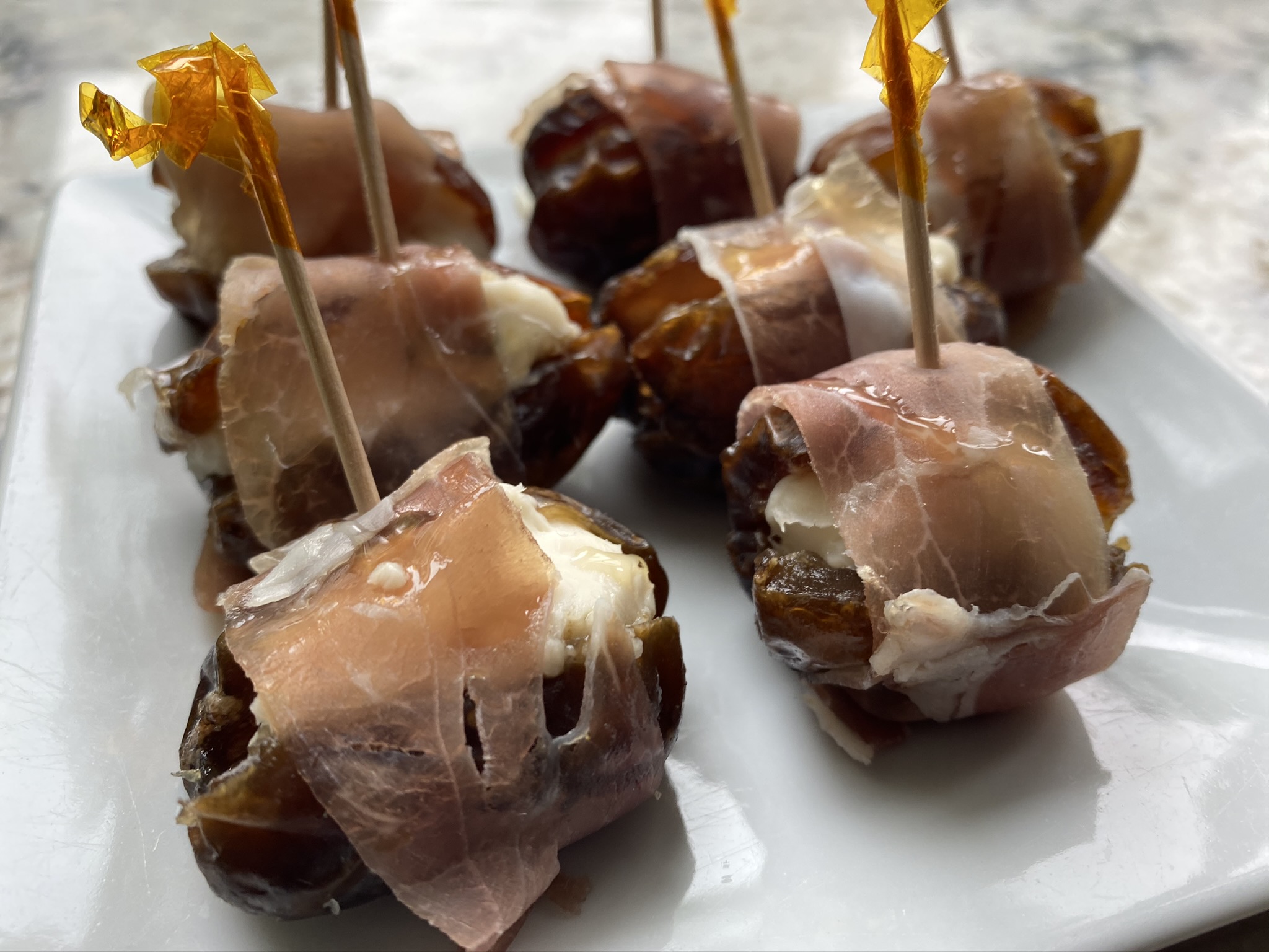 Stuffed dates appetizer recipe- How to make stuffed dates.